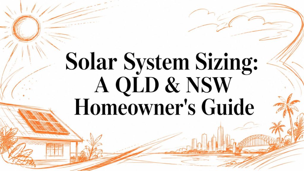 Solar System Sizing: A QLD & NSW Homeowner's Guide - HighFlow Energy